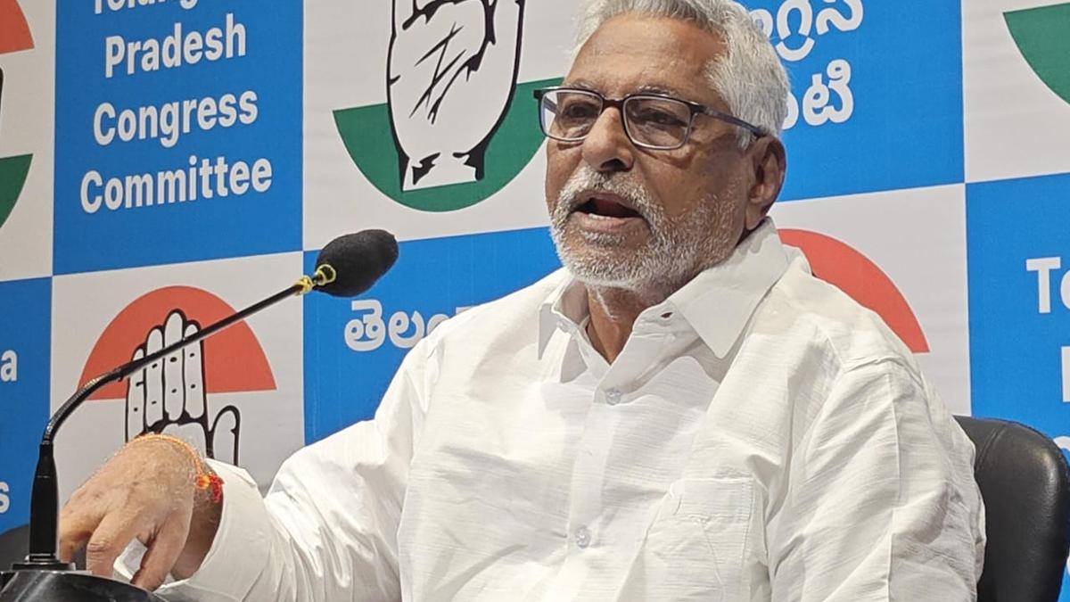 BJP has no right to talk about farmers’ welfare: MLC Jeevan Reddy - The Hindu